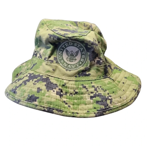 JWM Wholesale | Accessories | Jwm Us Navy Bucket Boonie Hat Green Camo ...
